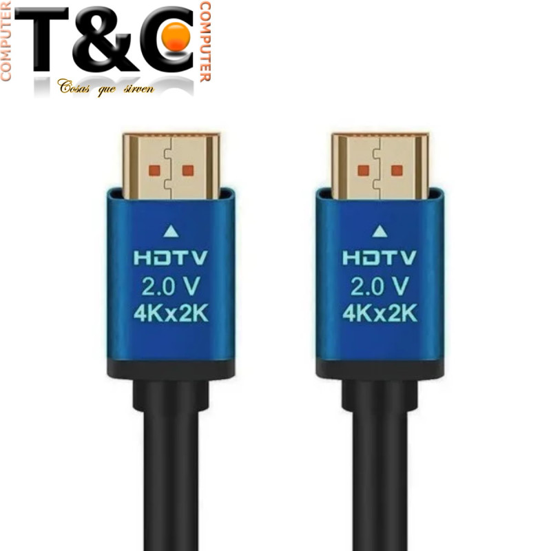 CABLE 1.5M HDMI FULL HD 2.0 4K 60FPS 1.5M COBRE