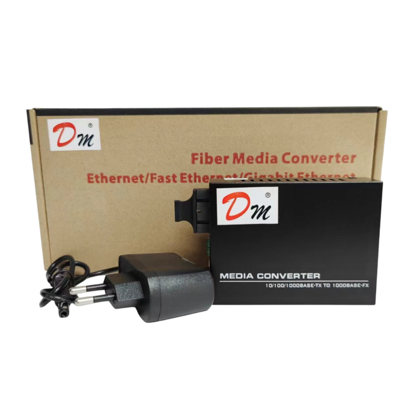 Convertidor Ethernet De Fibra Sc Dual Monomodo, 1000M Transceptor HTB ...